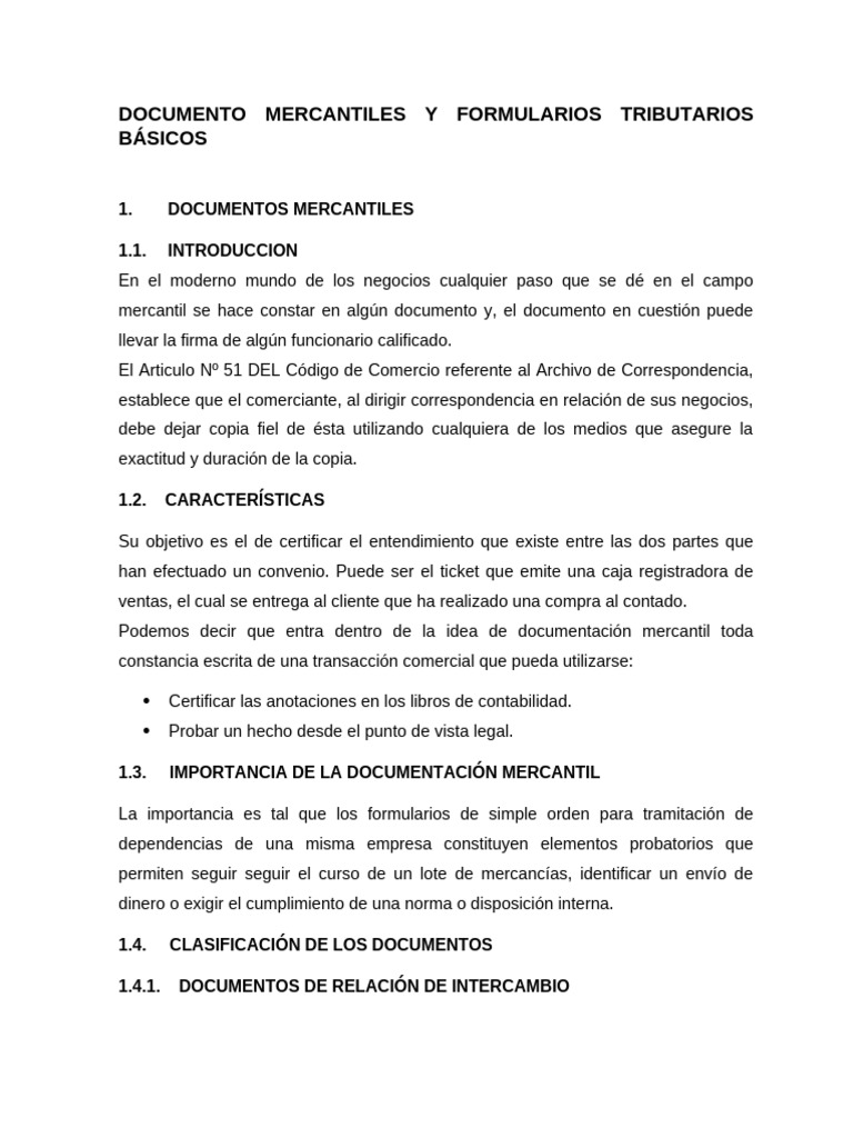 Documento Mercantiles y Formularios Tributarios Básicos | PDF | Bancos | Cheque