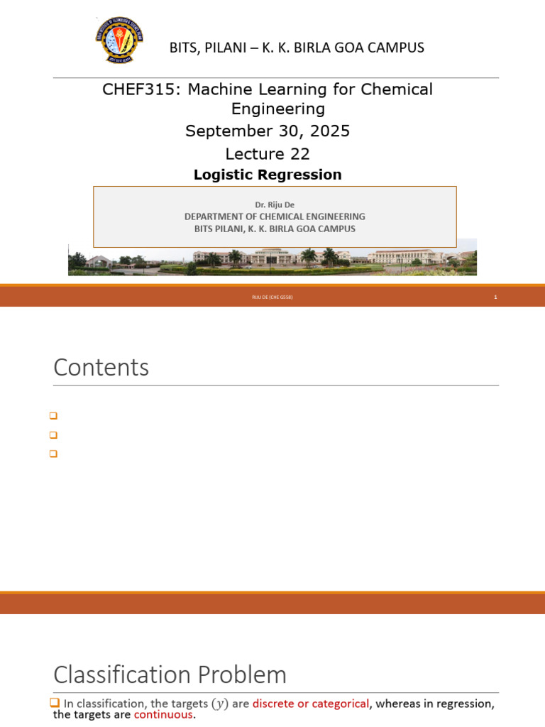 ML (Logistic Regression After MLE) | PDF | Statistical Classification ...