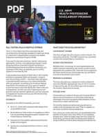 FY 2024 AMEDD Recruiting Program Guide | PDF | Dietitian | United ...