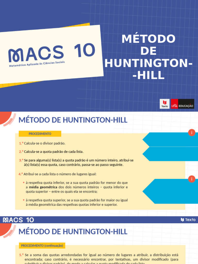 Método de Huntington-Hill | PDF | Matemática