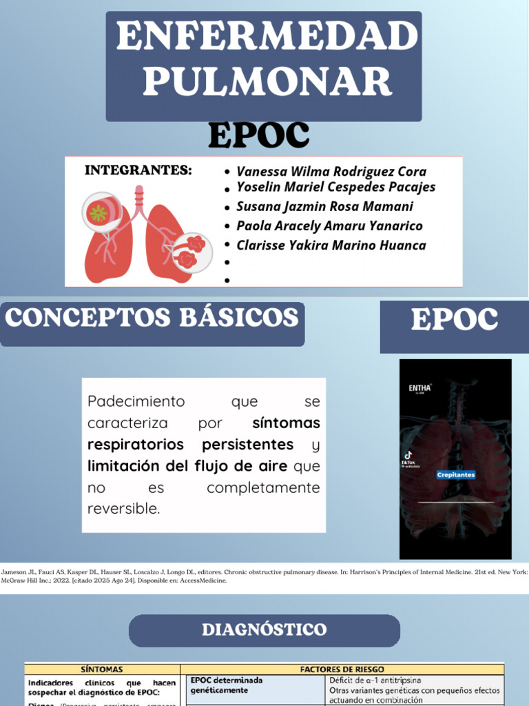 Epoc PDF | PDF | Enfermedad pulmonar obstructiva crónica | Vacunas