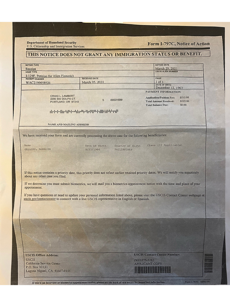 NVC Letter | PDF