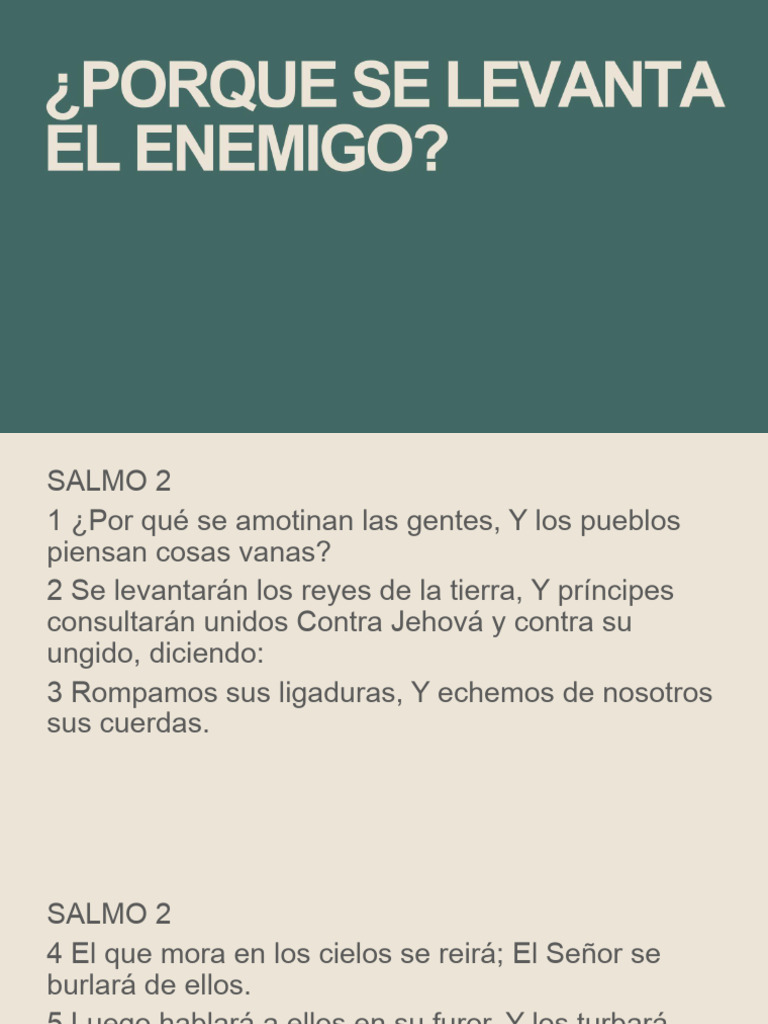 David Greco El Enemigo | PDF | Contenido bíblico | Contenido del Nuevo ...