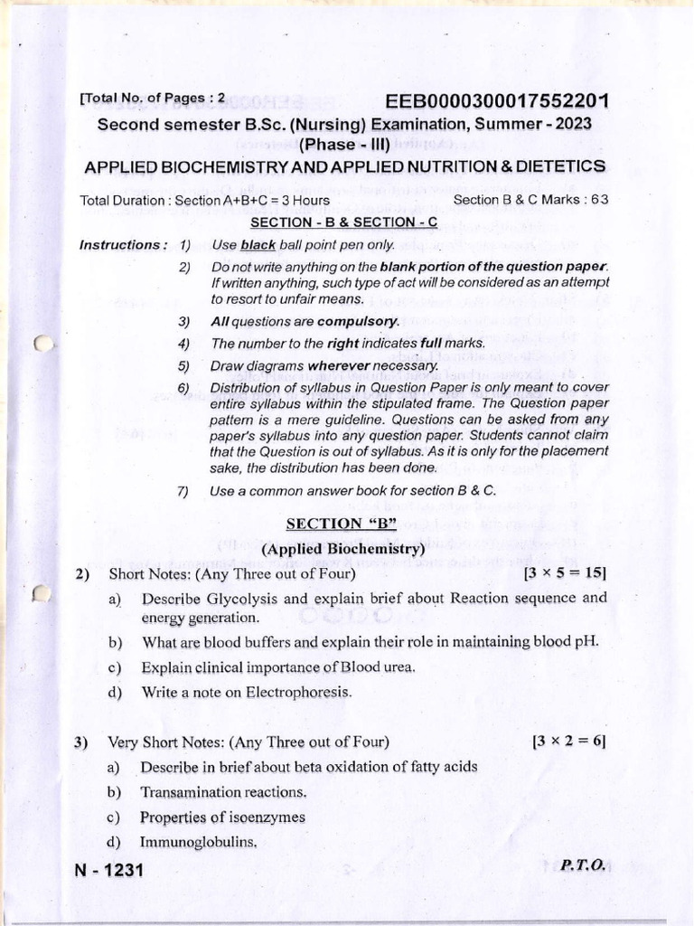 Applied Biochemistry | PDF