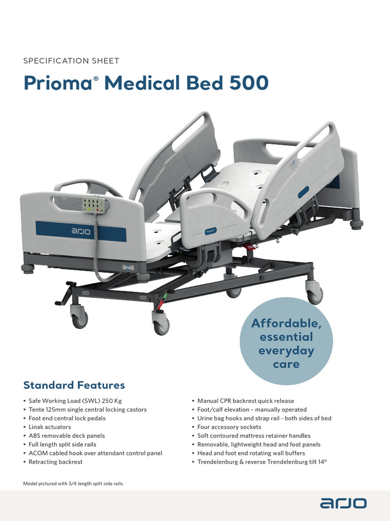 Arjo Prioma 500 Specification 5 0 INT en | PDF | Electrical Engineering ...