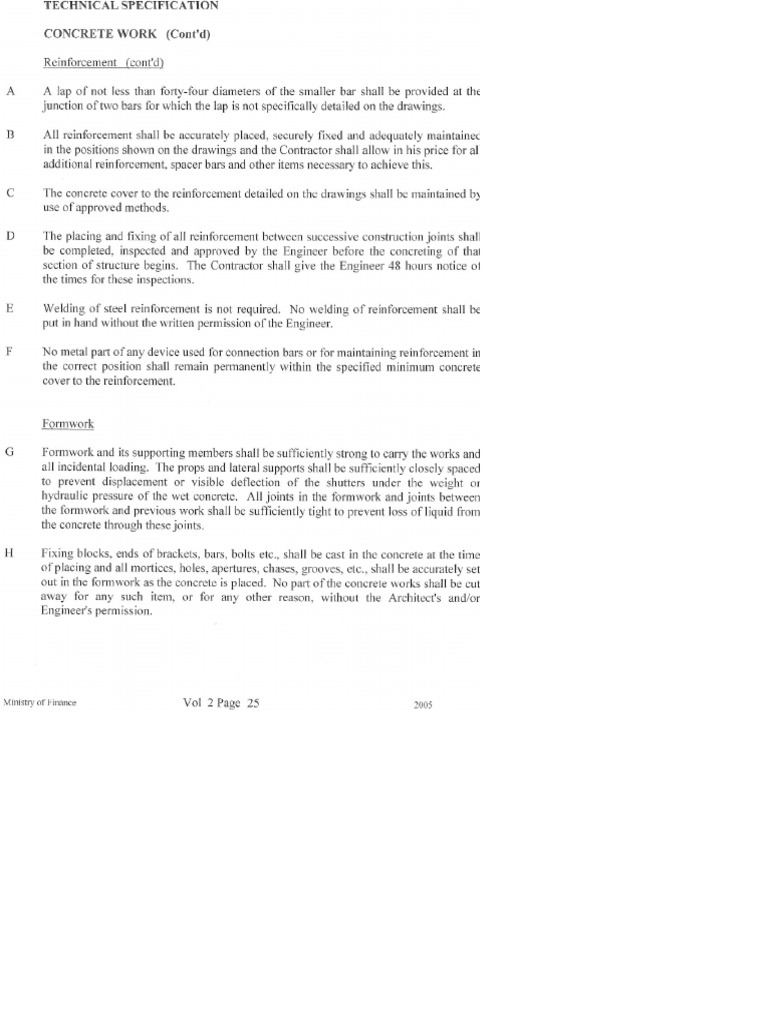 Rebar Lap Lengths[1] | PDF