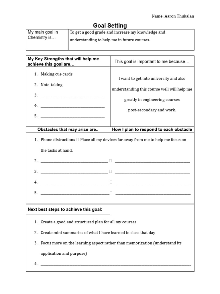 Copy of Goal Setting Template.docx (1) | PDF