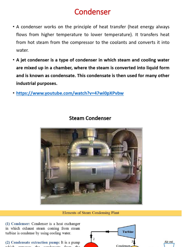 Understanding Jet Condensers and Heat Transfer | PDF