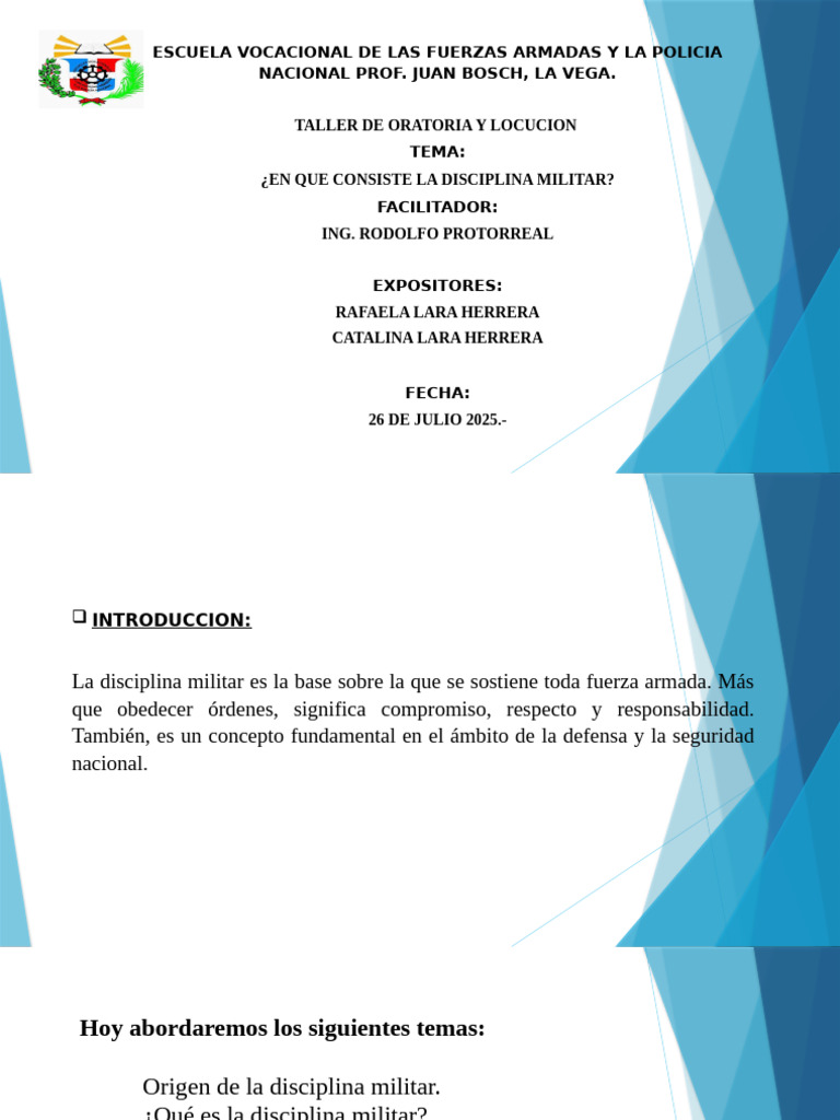 La Disciplina Militar | PDF | Disciplinas | Militar