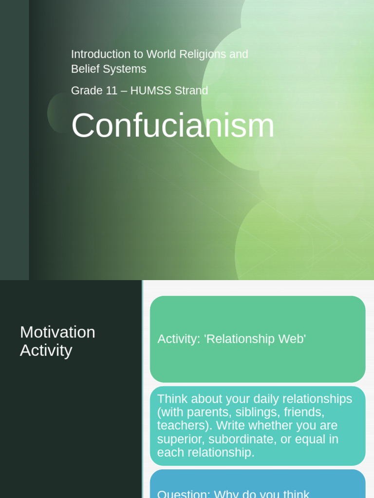 Understanding Confucianism: Key Concepts | PDF | Confucianism | Confucius