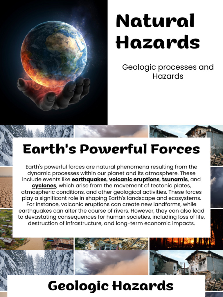 Geologic Processes and Hazards | PDF | Volcano | Flood