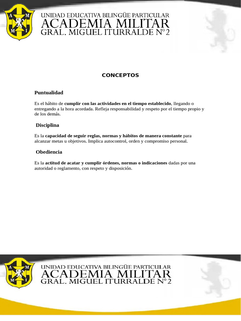 Conceptos Instrucción | PDF