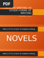 Creative Writing Textbook | PDF