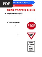 Complete LTO Traffic Signs Guide | PDF | Traffic | Traffic Light