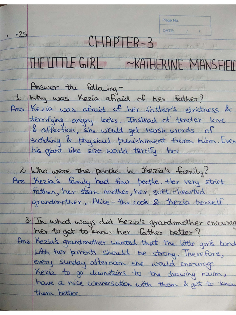 The Little Girl | PDF