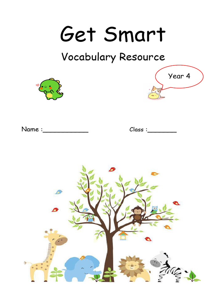 Get Smart Year 4 Vocabulary | PDF