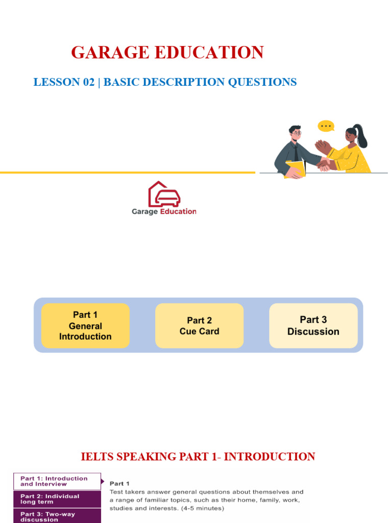 Basic Description Questions for IELTS | PDF | Vietnam
