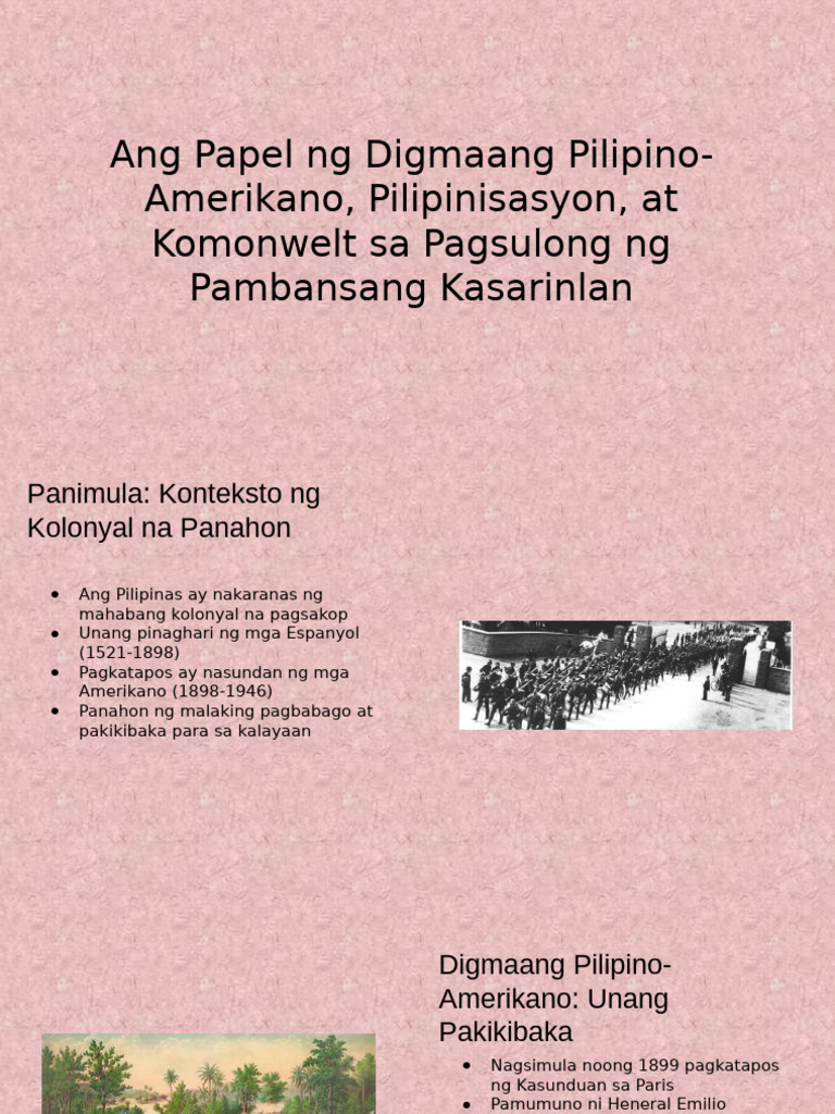 Pagsulong NG Kasarinlan at Demokrasya Shs | PDF