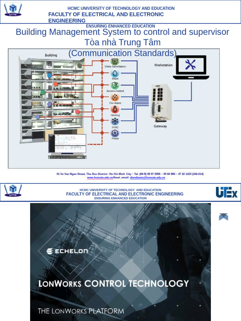 Building Management System - Communication in BMS - LonWork - KNX 11 ...
