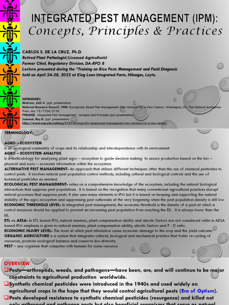 Integrated Pest Management Strategies | PDF | Biological Pest Control ...