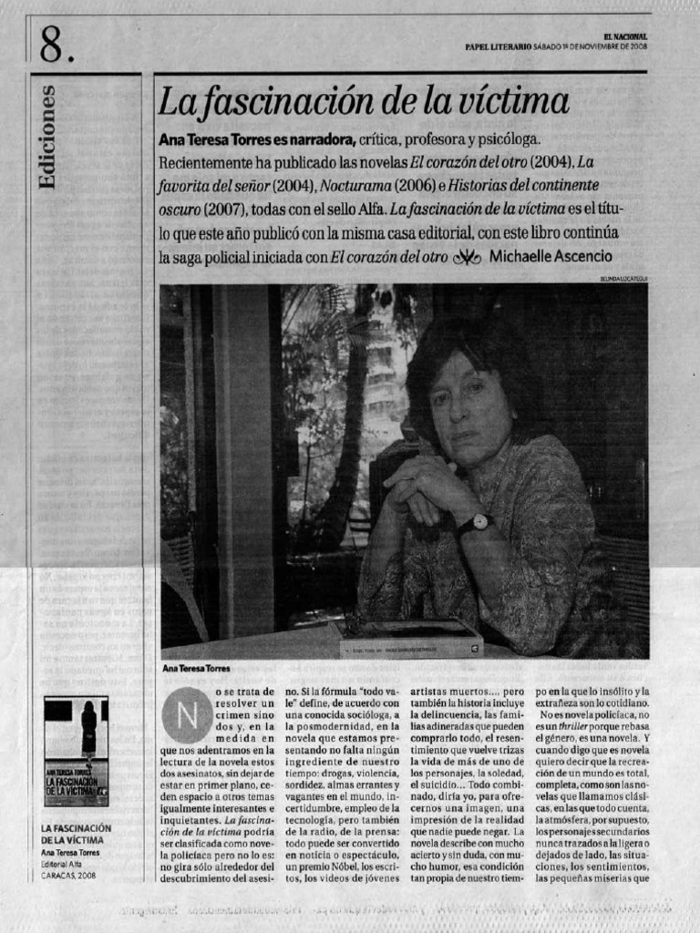 Michaelle Ascencio 2008 | PDF