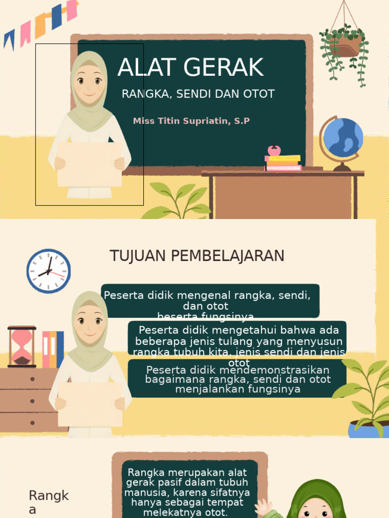 Alat Gerak Topik 1 | PDF