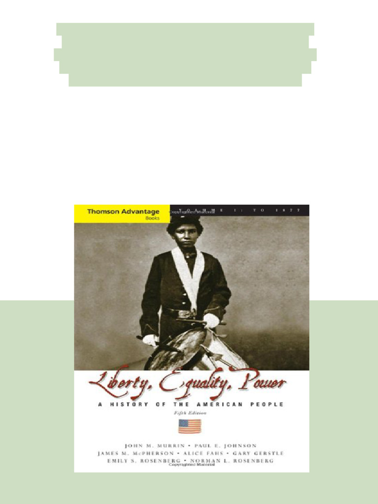 (Ebook) Cengage Advantage Books: Liberty, Equality, Power: A History of ...