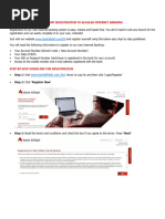 SHGB Internet Banking Registration Guide | PDF