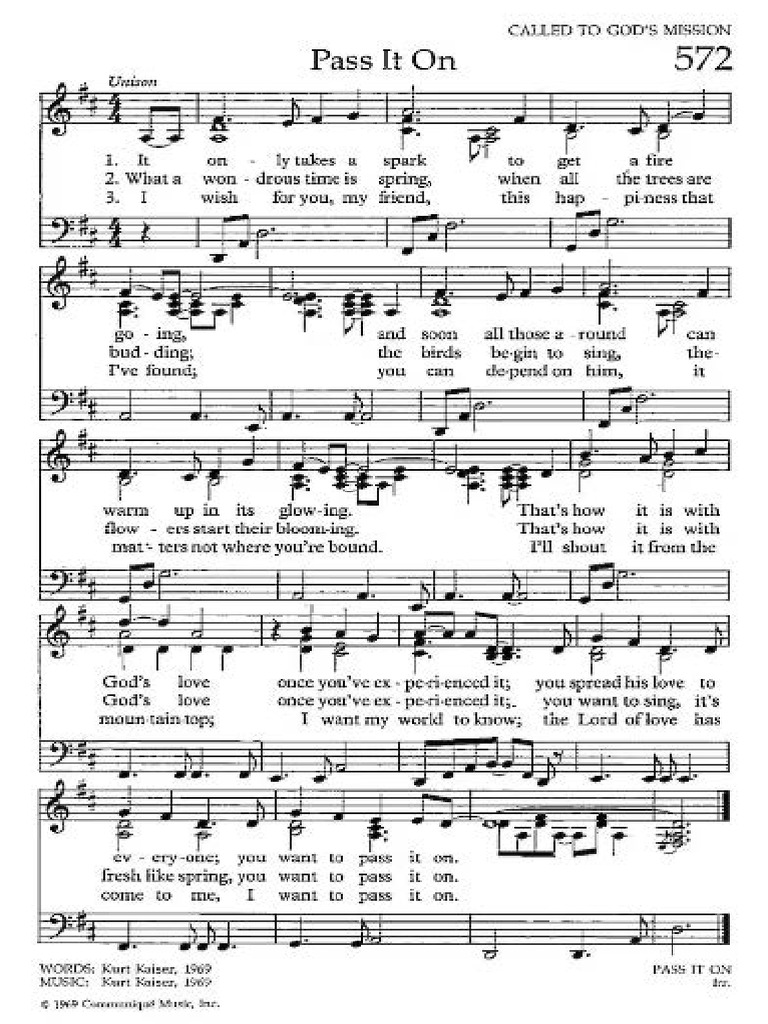 Pass It On | PDF