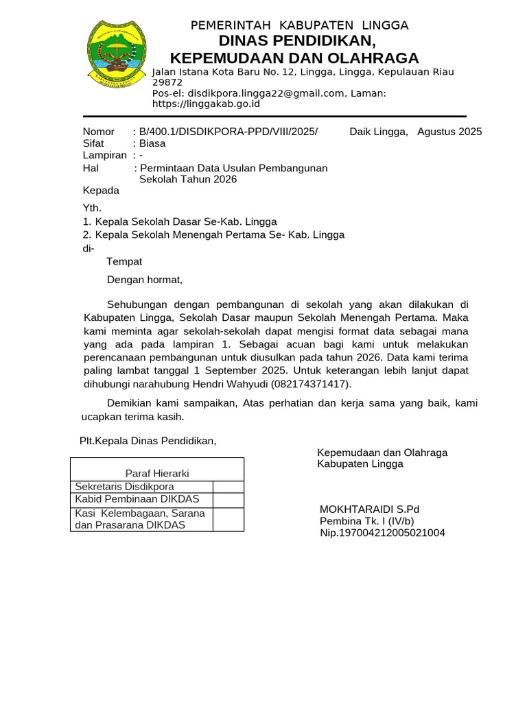 Arsip Surat | PDF