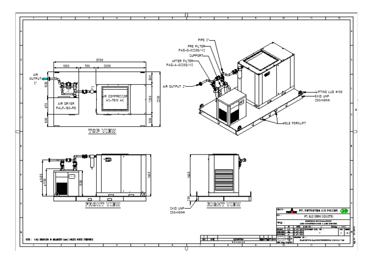 Gas Depo Piping Installation Layout | PDF