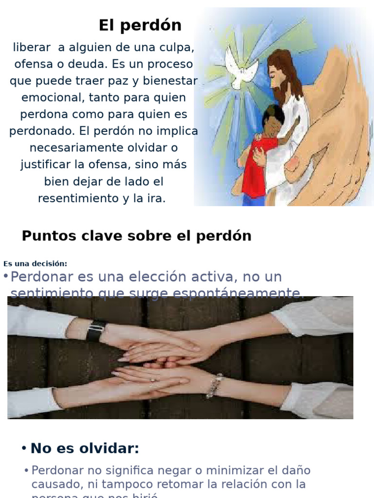 El poder sanador del perdón | PDF | Perdón | Las emociones