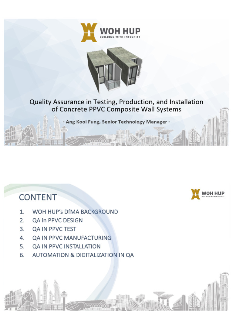 QA for PPVC Wall Systems | PDF | Building | Architectural Design