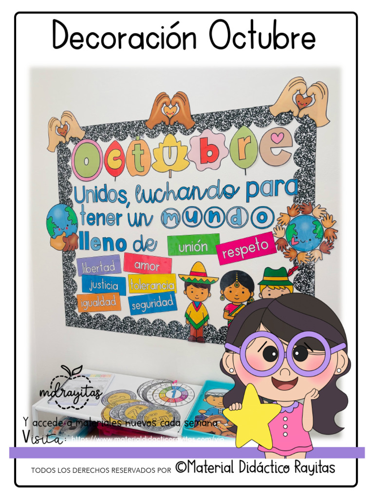 Bulletin Board Letrero Octubre | PDF