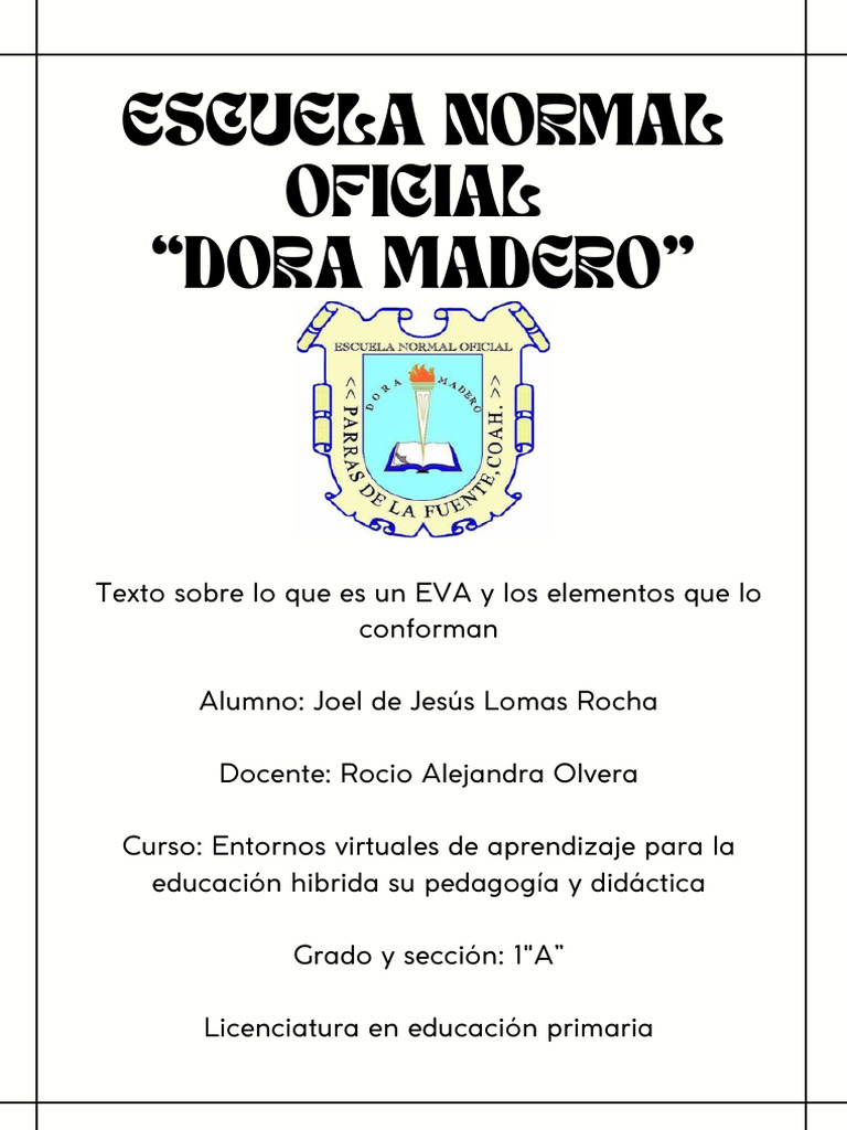 Qué es un Entorno Virtual de Aprendizaje | PDF | Aprendizaje | Enseñando