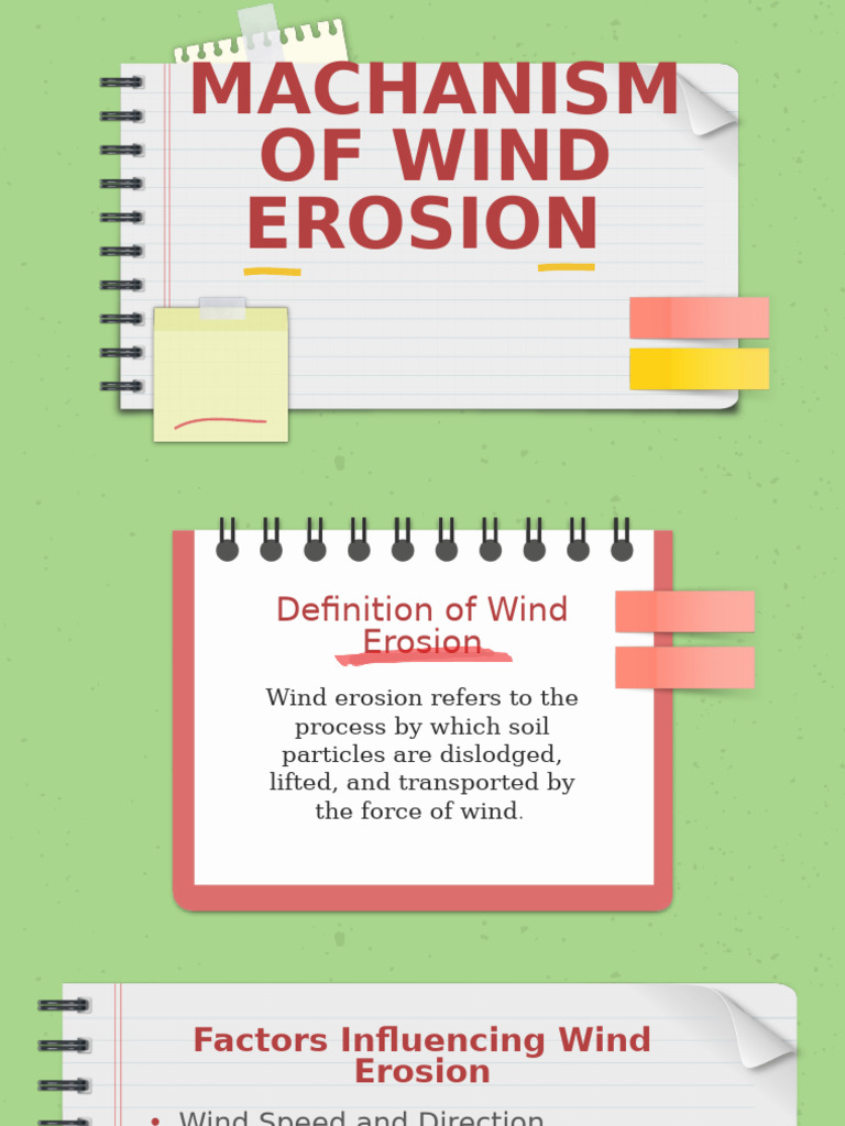 Understanding Wind Erosion Mechanisms | PDF