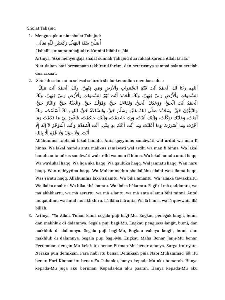 qiyamul lail | PDF | Monotheism | Abrahamic Religions