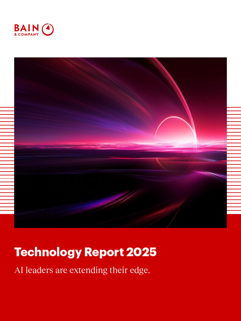 Bain Technology Report 2025 Insights | PDF | Artificial Intelligence ...