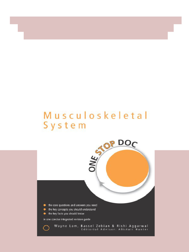 (Ebook) One Stop Doc Musculoskeletal System by Wayne Lam, Bassel Zebian ...