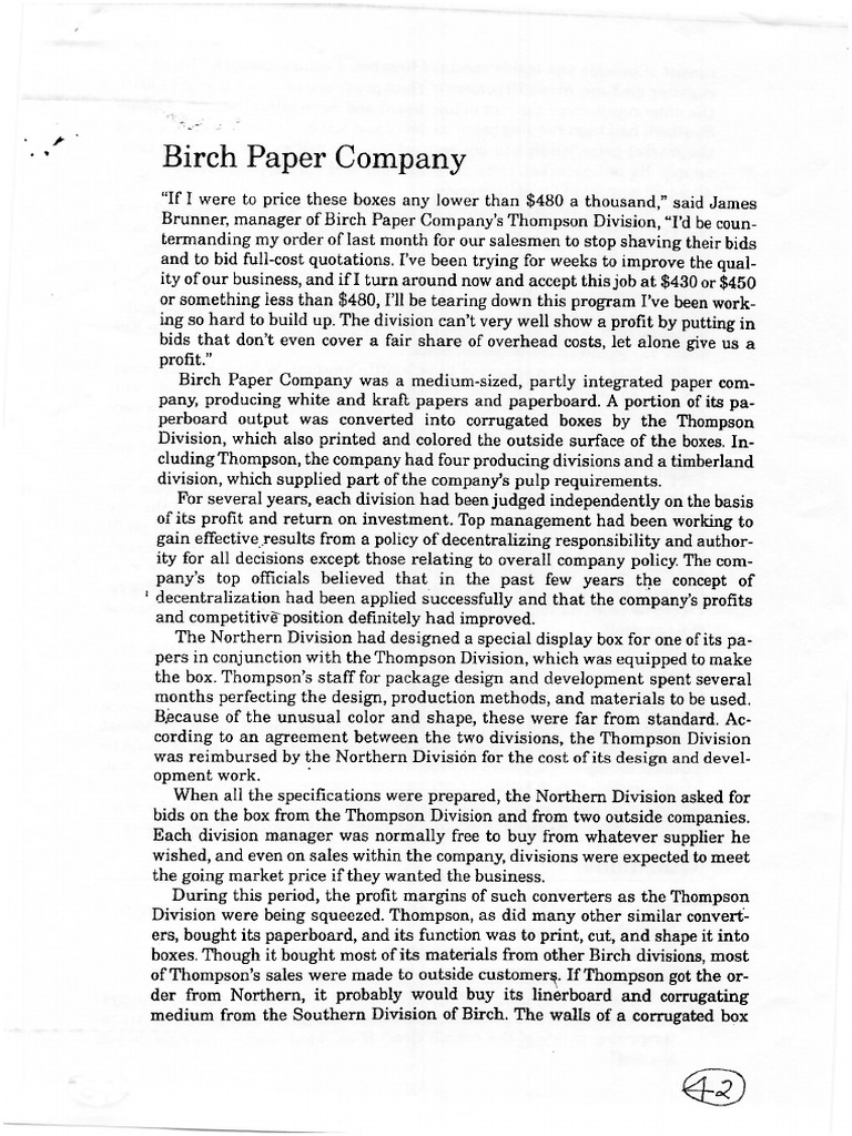 19 Birch Paper Company | PDF