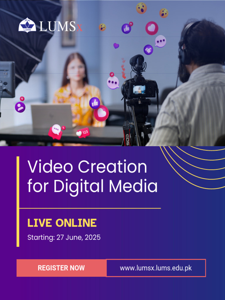 LUMSx Video Creation For Digital Media Course Outline 1 | PDF ...