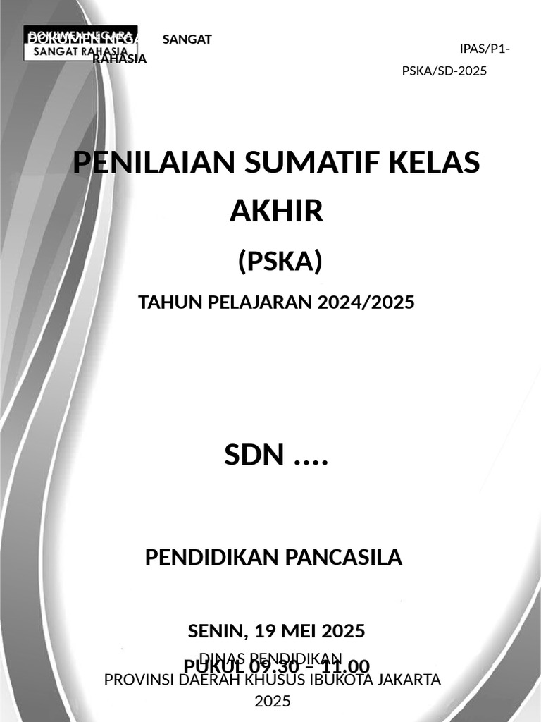 Master Soal Pska Ipas | PDF
