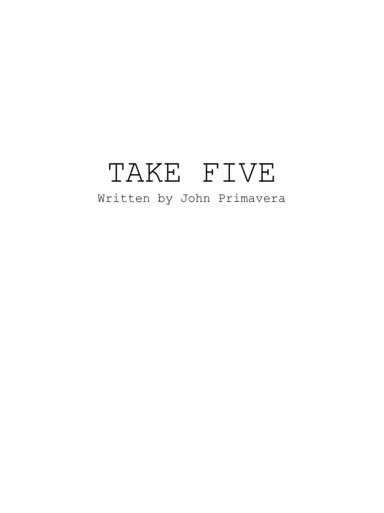 1 - Take Five | PDF