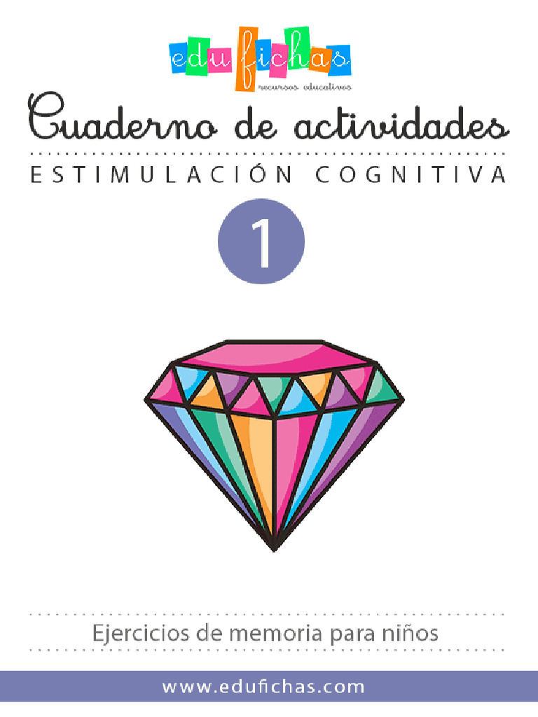 Cuadernillo de Actividades para Estimular La Memoria y La Atención Incluye Atención para TDAH ...