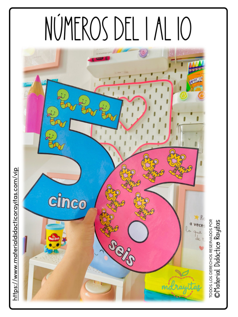 Numeros Del 1 Al 10 | PDF