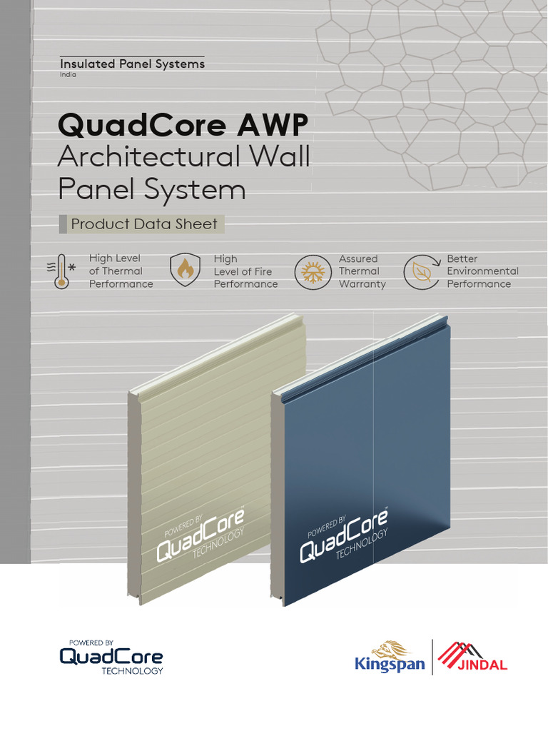 QuadCore AWP Insulated Panel Overview | PDF | Buckling | Building ...