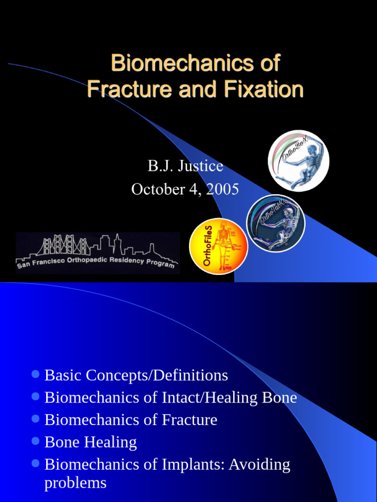 Biomechanics of # Fixation | PDF | Deformation (Engineering) | Bone
