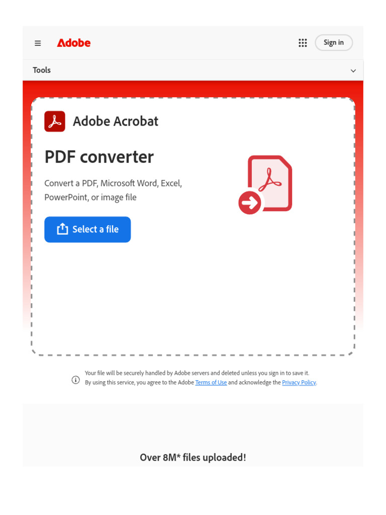 Free PDF Converter - Create and Convert PDF Files Online | PDF ...
