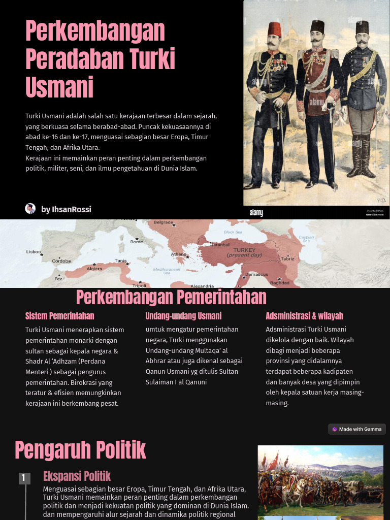 Perkembangan Peradaban Turki Usmani | PDF