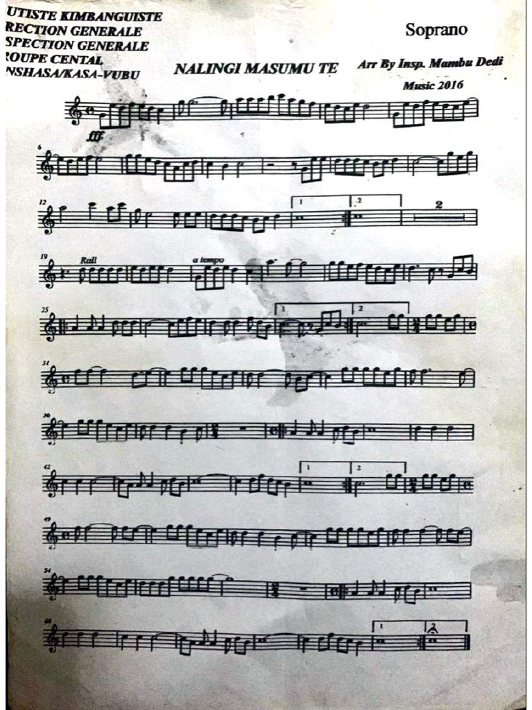 Nalingi Masumu Te | PDF